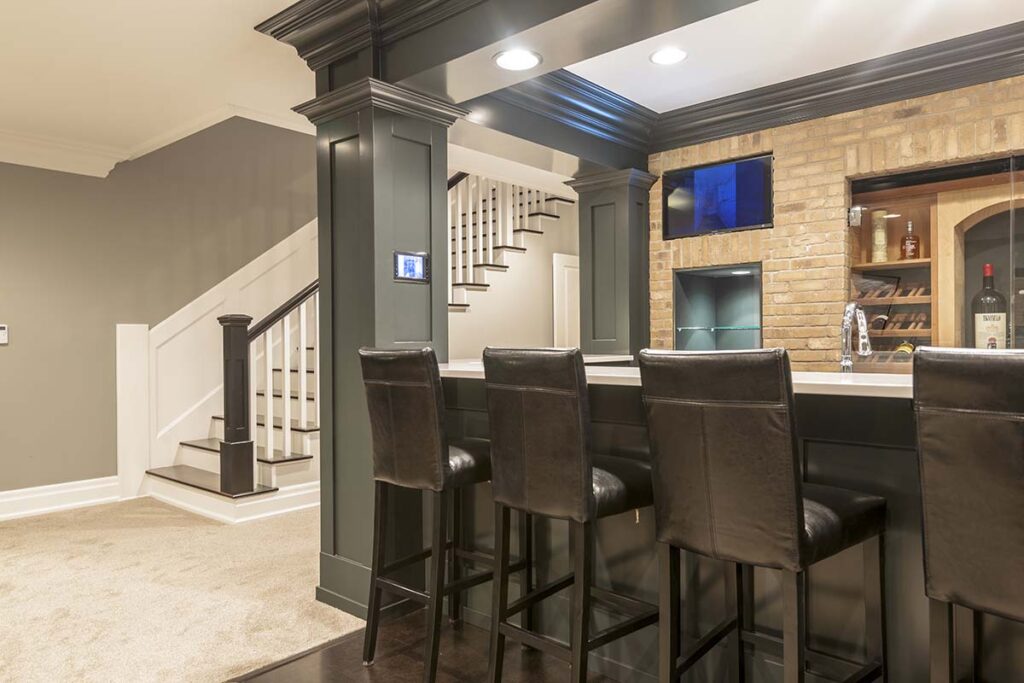 Custom Bars, Wine Cellars, Wine Rooms, Dens Builders in Edmonton
